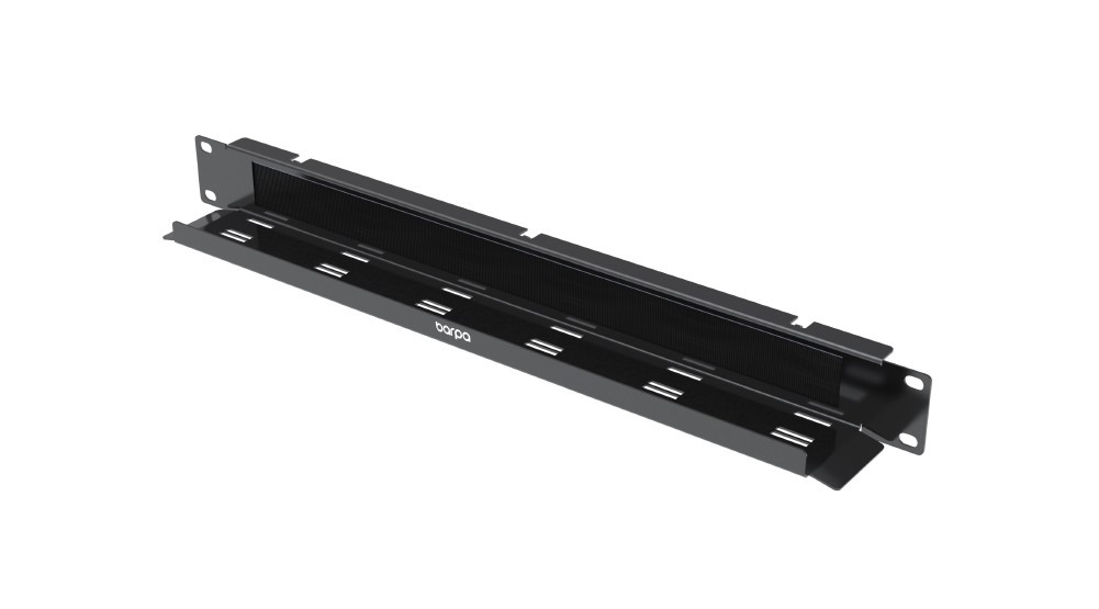 Panel Guía-Cables con Cepillo 1U - BARPA